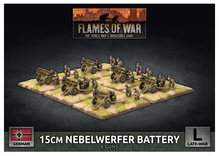 Flames of War: German 15cm Nebelwerfer Battery (Late-War) - Walmart.com