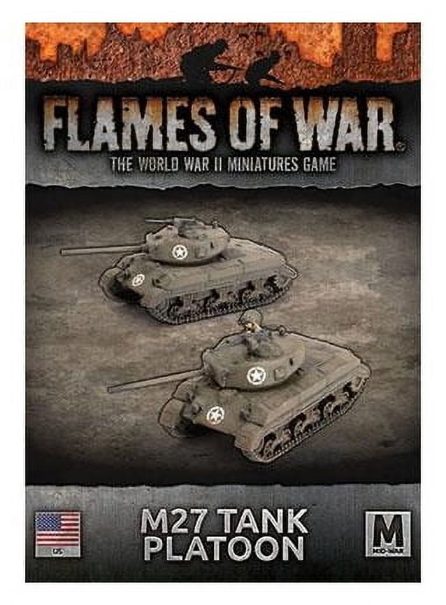 Flames of War: US M27 Tank Platoon (Mid-War) - Walmart.com