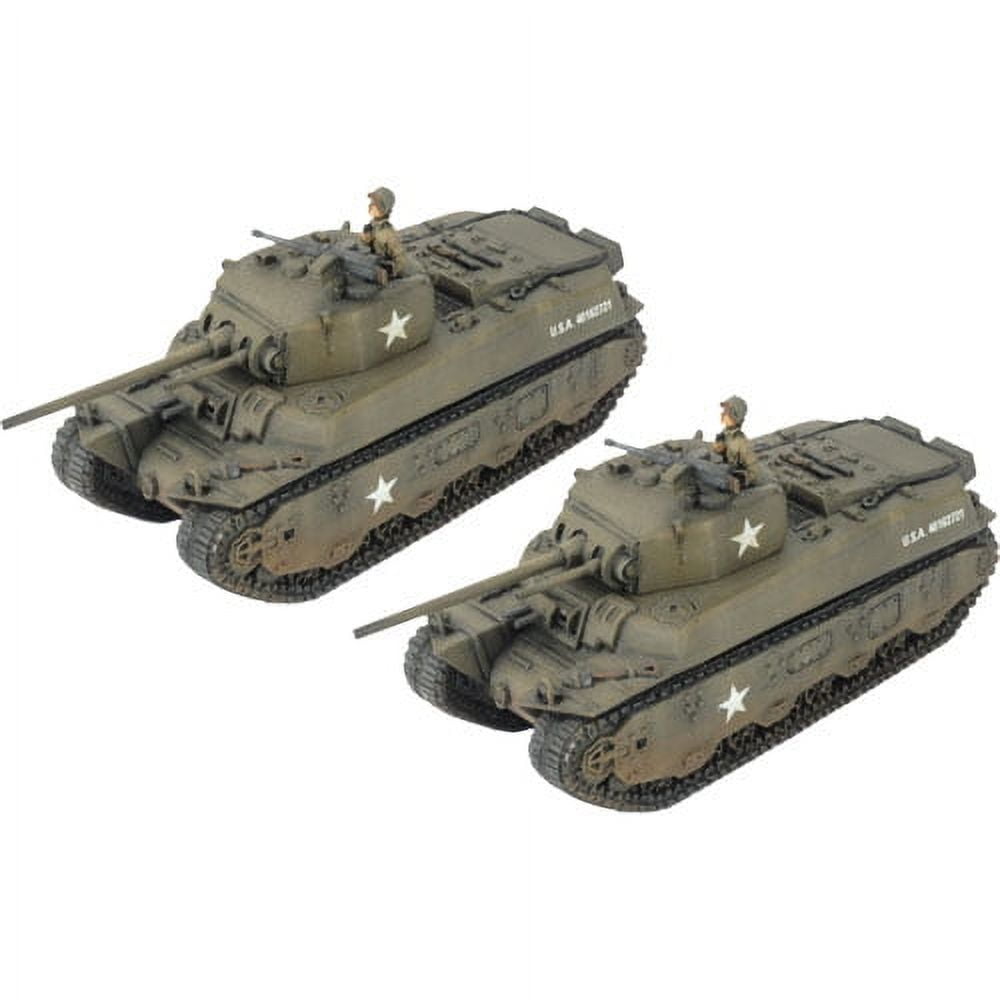 Flames of War WW2: US - M6 Heavy Tank Platoon - Walmart.com