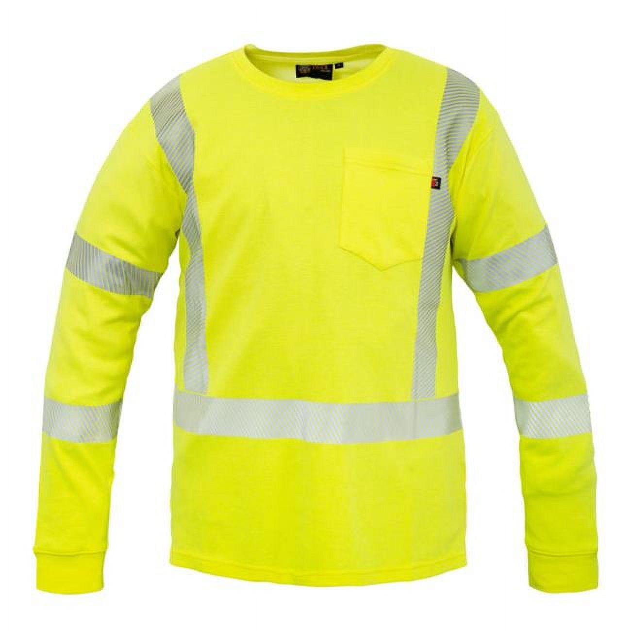 Flamesafe Workwear TSHMA HV - SM Long Sleeve Ansi Class 3 High ...