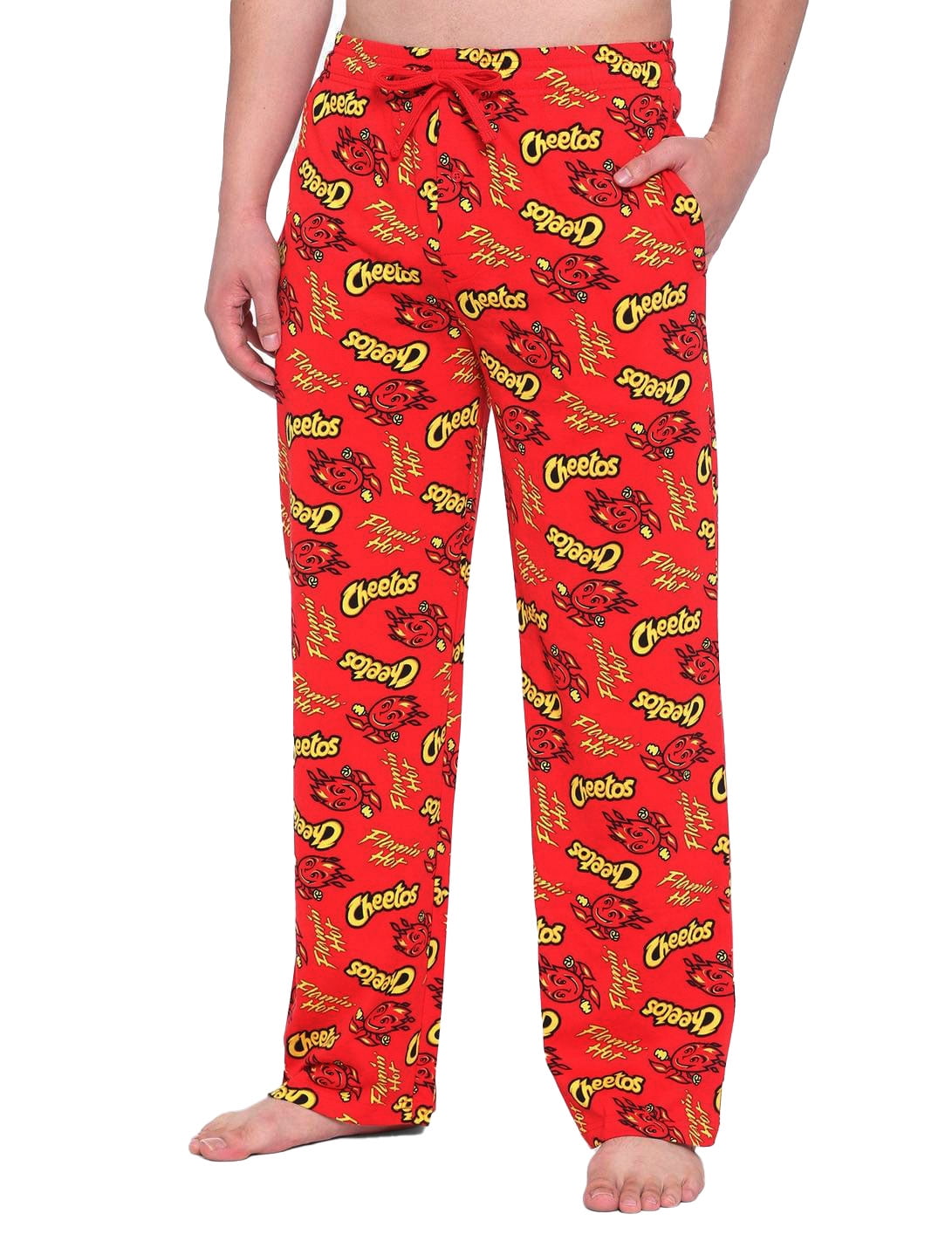 Flamin' Hot Cheetos Logo Pajama Pants, Red, XX-Large - Walmart.com