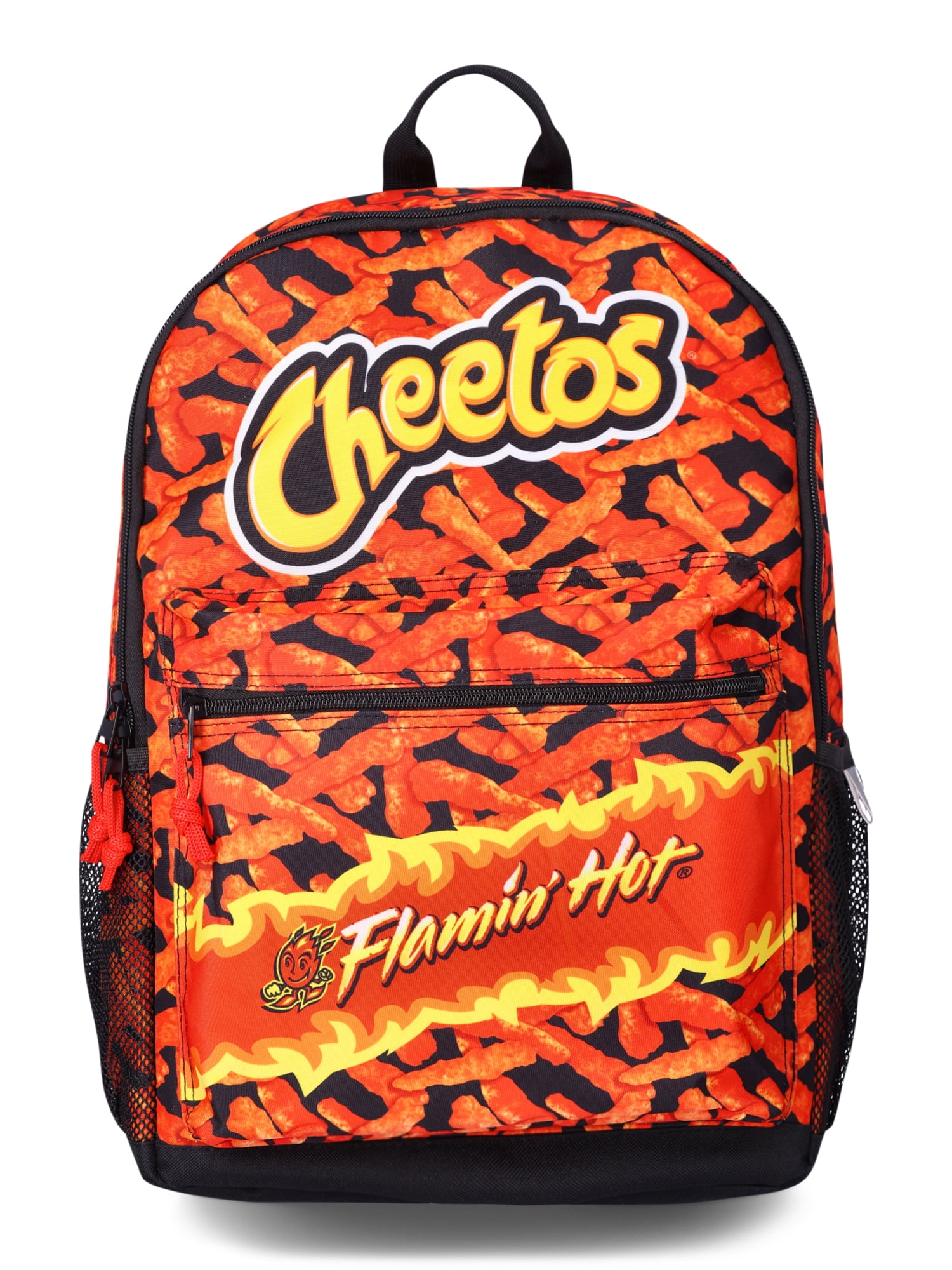 Flamin' Hot Cheetos Unisex Print Nylon 18" Backpack, Red/ Black ...