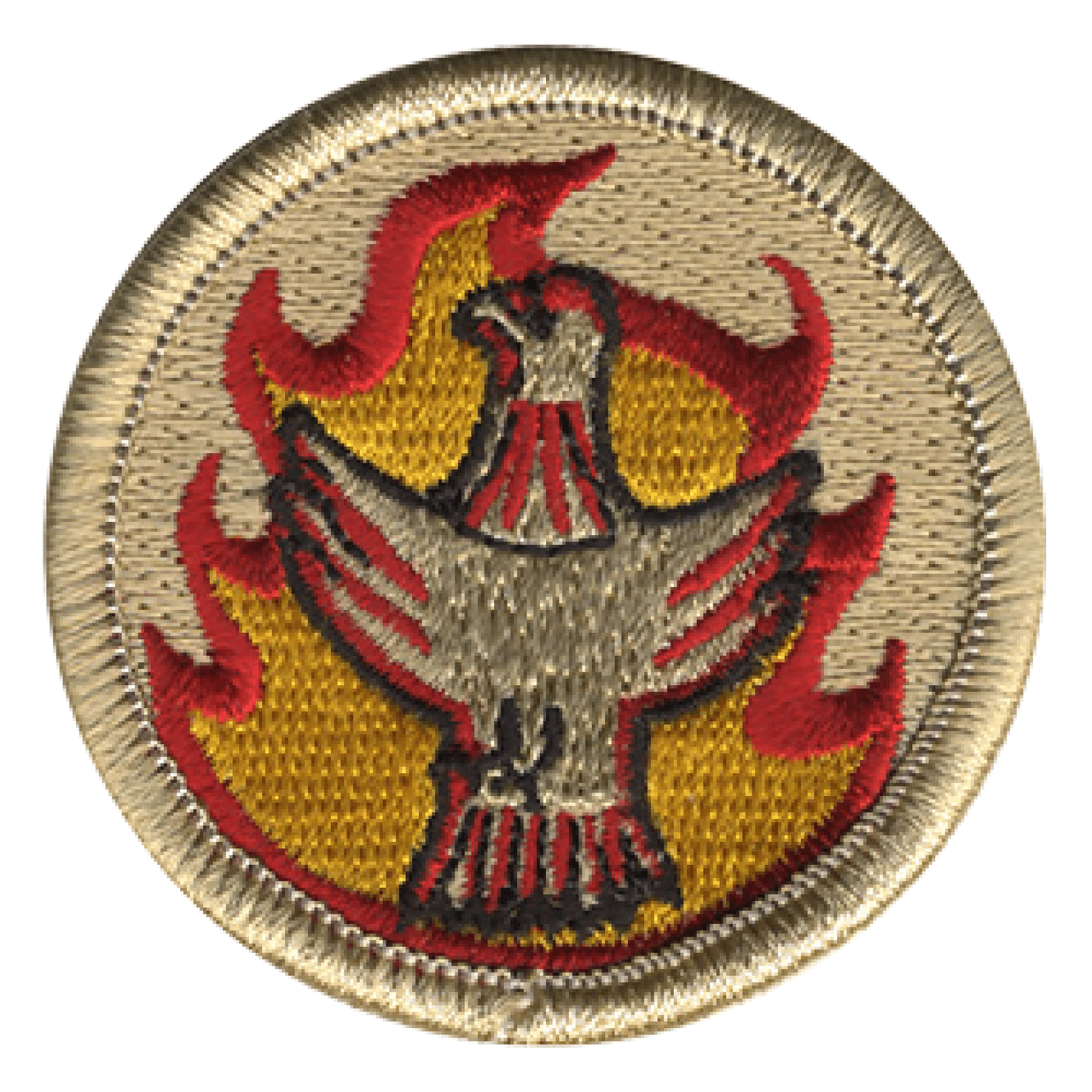Flaming Bird Scout Patrol Patch (Sew-on) - ClassB - Walmart.com