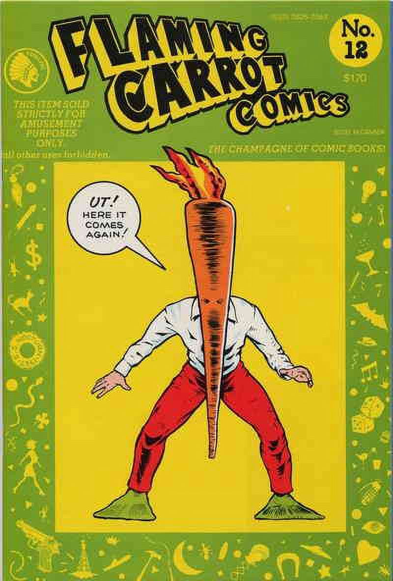 Flaming Carrot Comics #12 VF ; Renegade Comic Book - Walmart.com