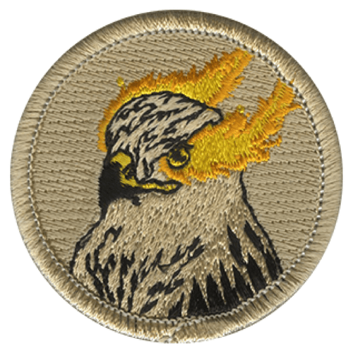 Flaming Falcon Scout Patrol Patch (Sew-on) - ClassB - Walmart.com