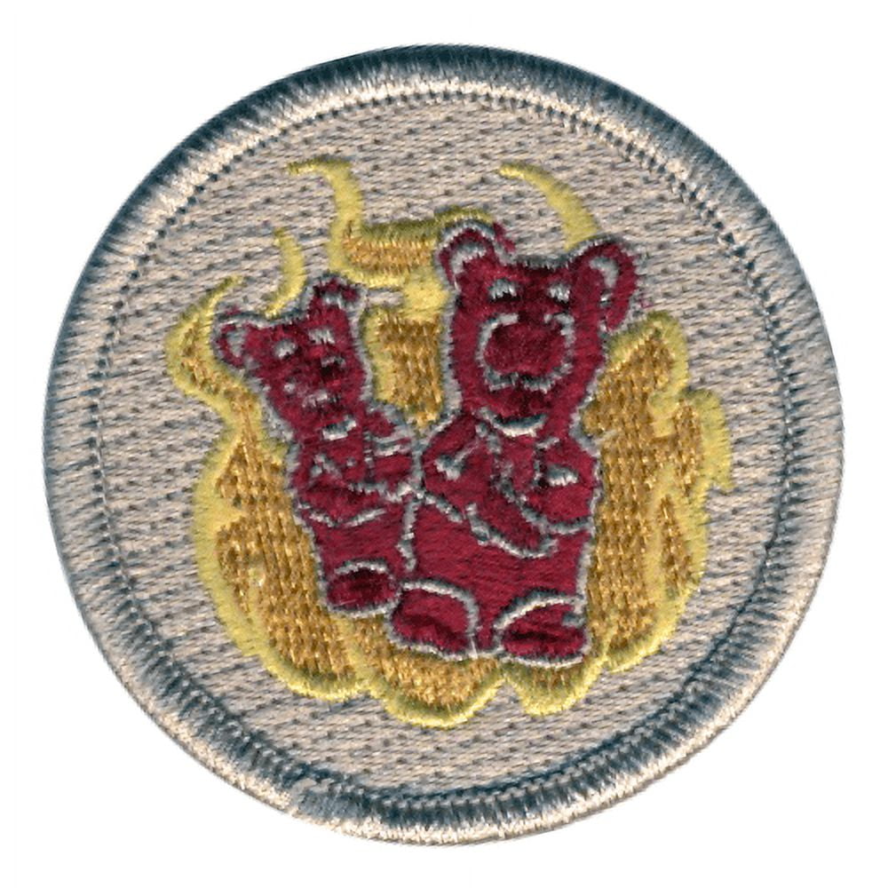Flaming Gummy Bears Scout Patrol Patch (Sew-on) - ClassB - Walmart.com