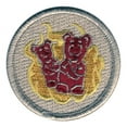 Flaming Gummy Bears Scout Patrol Patch (Sew-on) - ClassB - Walmart.com