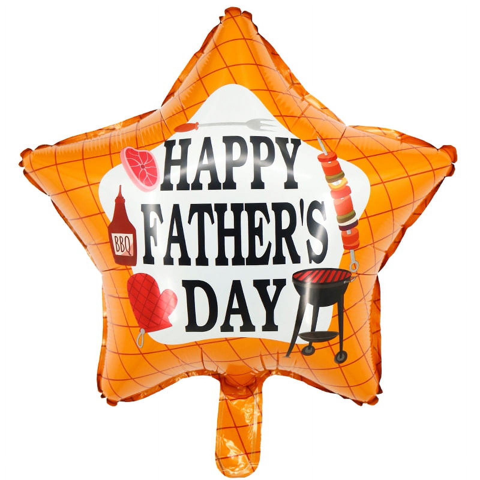 Flaming Hot Father's Day 18" BBQ Balloon - Walmart.com