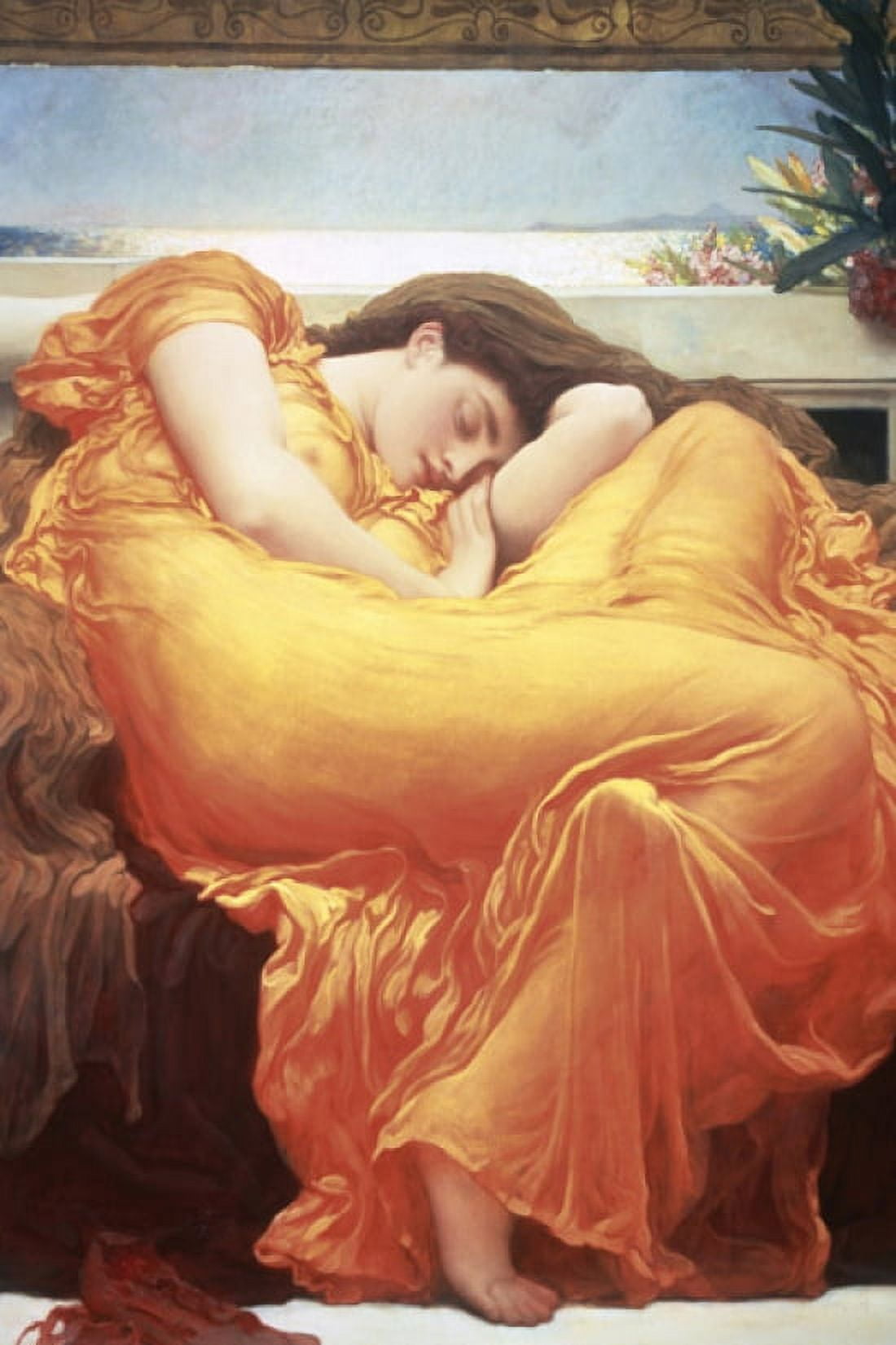 Flaming June Laminated Poster (24 x 36) - Walmart.com