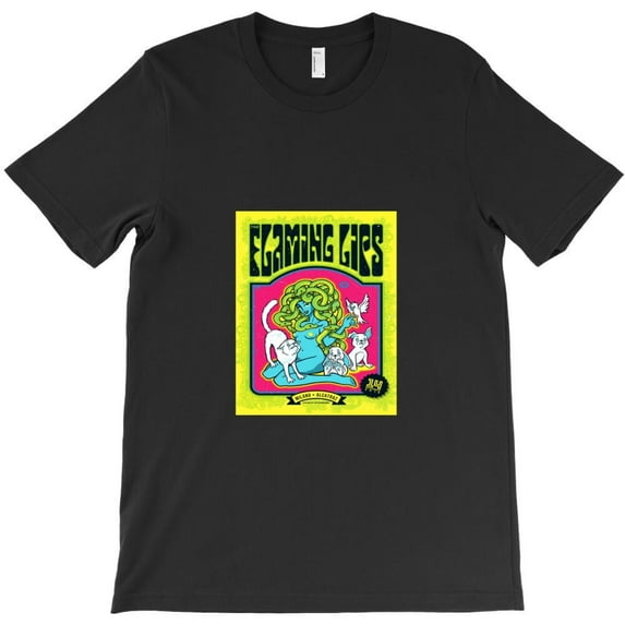 Flaming Lips Funny Psychedelic Rock Band Music Fan Merch Graphic ...