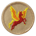 Flaming Pegasus Scout Patrol Patch (Sew-on) - ClassB - Walmart.com