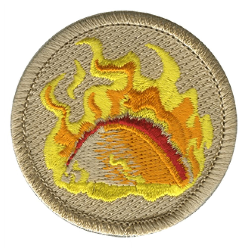 Flaming Tacos Scout Patrol Patch (Sew-on) - ClassB - Walmart.com
