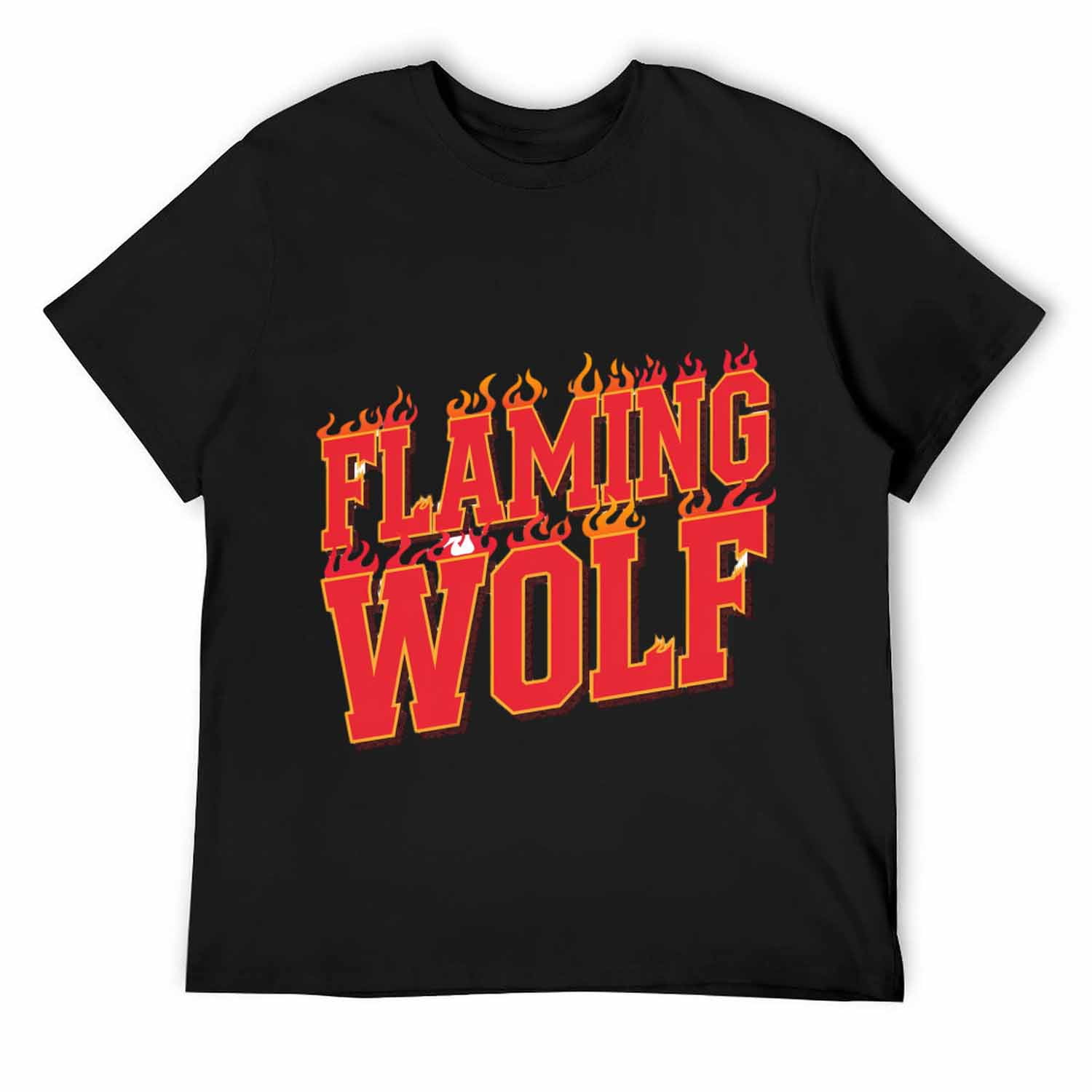 Flaming Wolf Cute Neon 80S Prom Queen Retro Party Shirt Outfit Gift ...