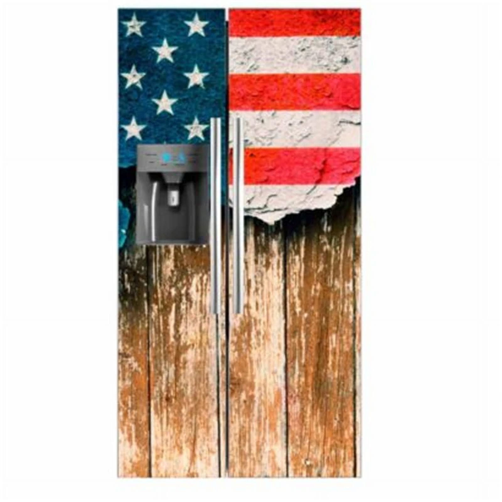 Flamingo Animal Fridge Mural Sticker Waterproof Self Adhesive Natural ...