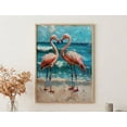 Flamingo Aruba Beach Pink Bird Impasto Tropical Paradise Summer Wedding ...