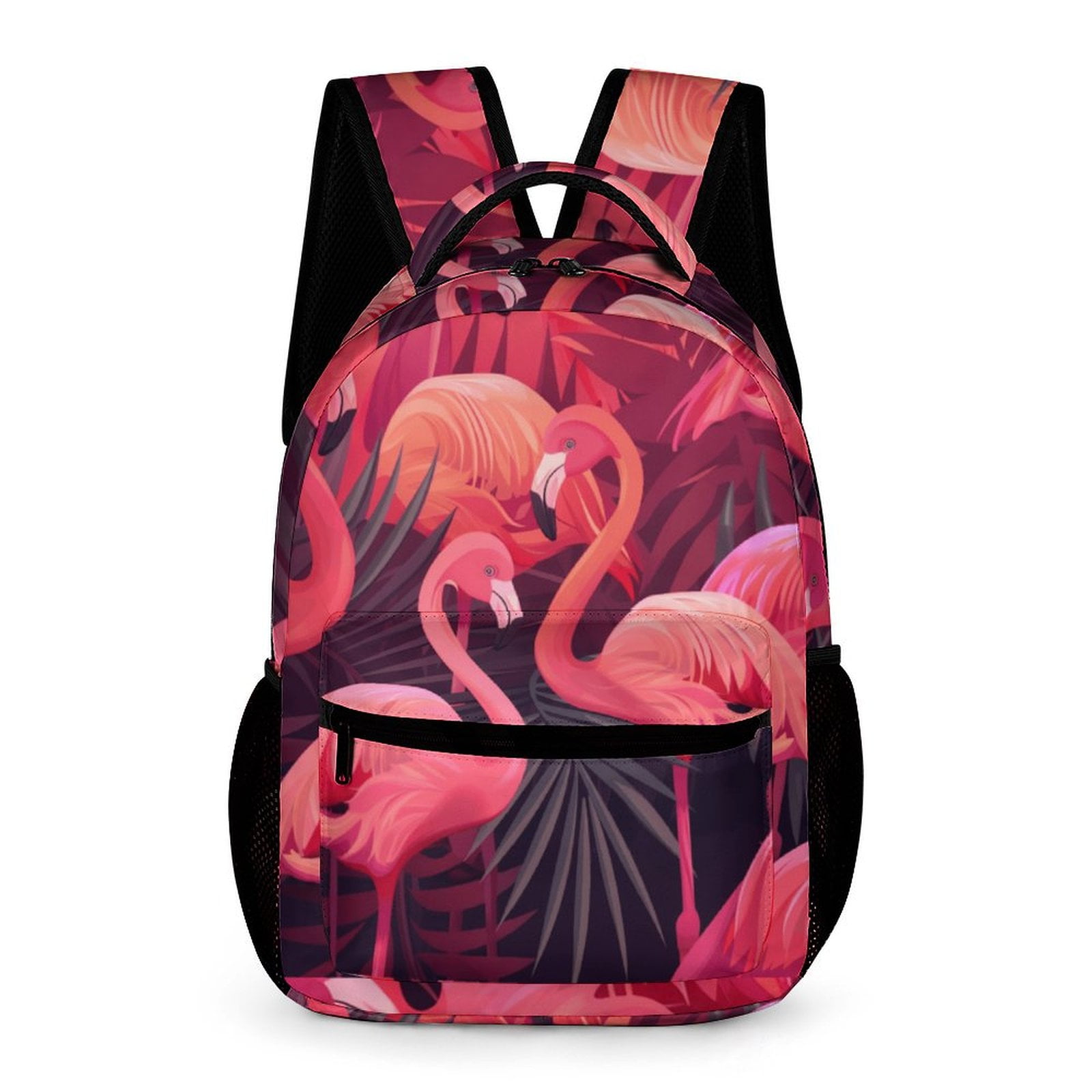 Flamingo Backpack for Girls Kids Boys School Bookbags, Student Laptop ...