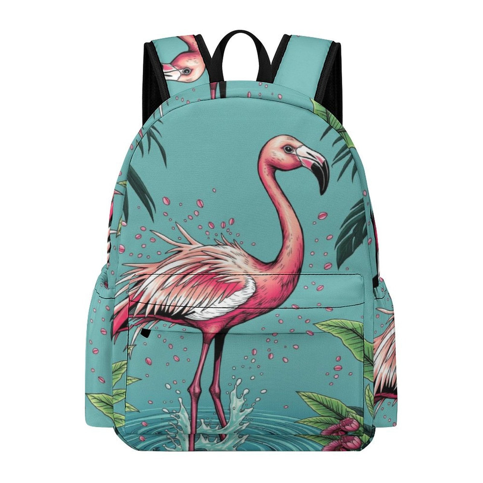 Flamingo Backpacks Teenager Bookbag Casual Students School Bags Travel ...