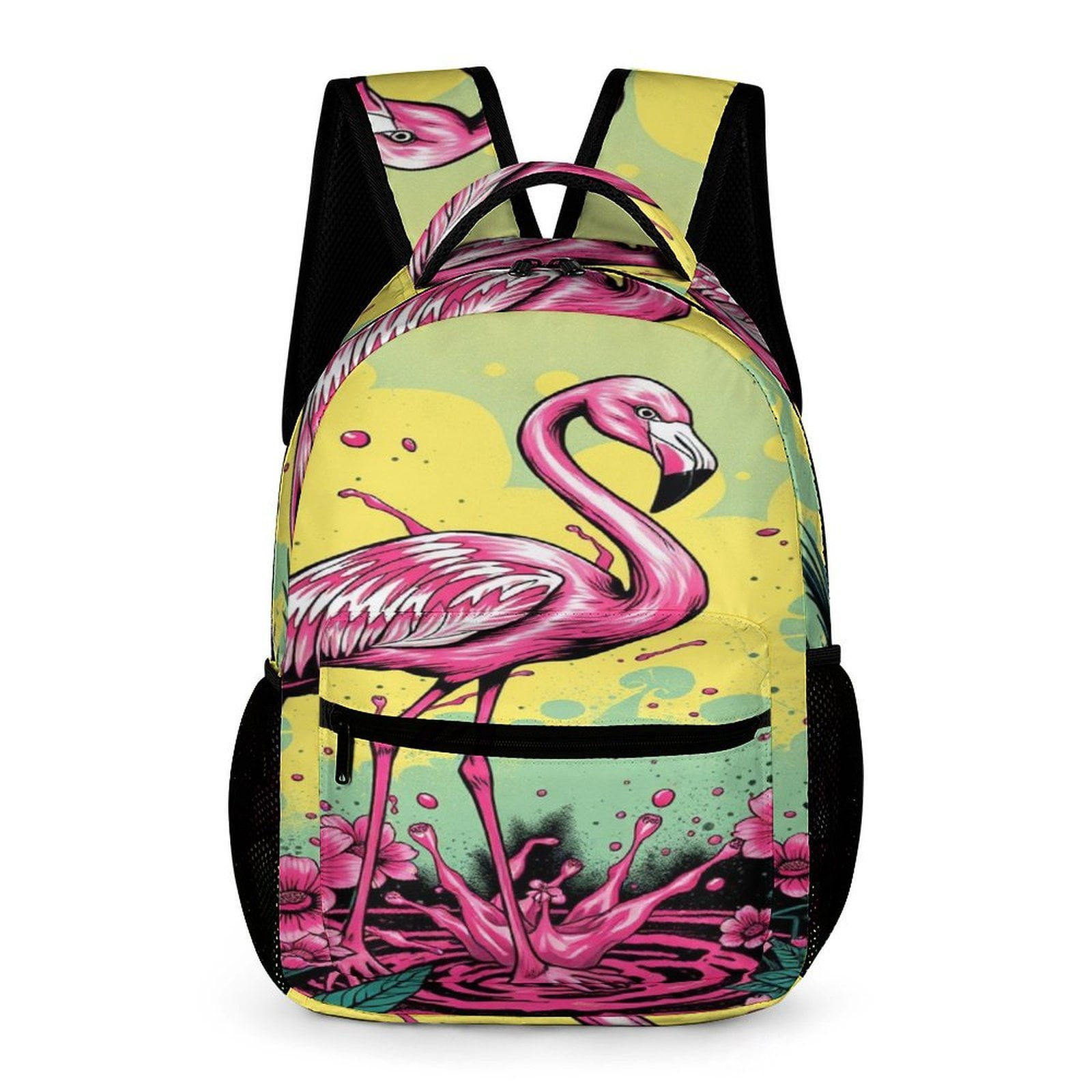 Flamingo Backpacks Travel Bag Casual Laptop Daypack Middle School ...