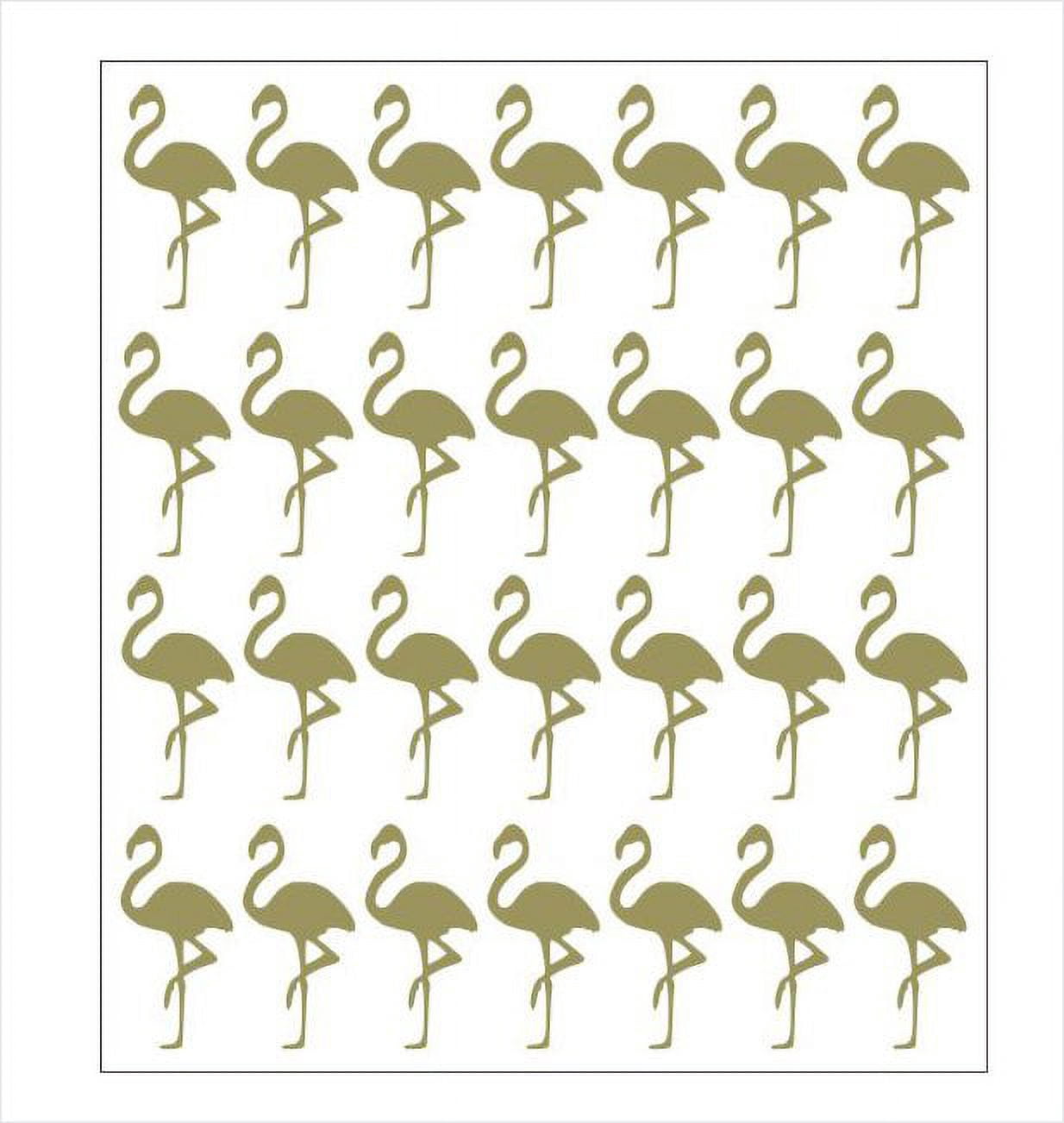Flamingo Bird Flock Wall Decals Vinyl Stickers Decorative Bathroom Wall ...