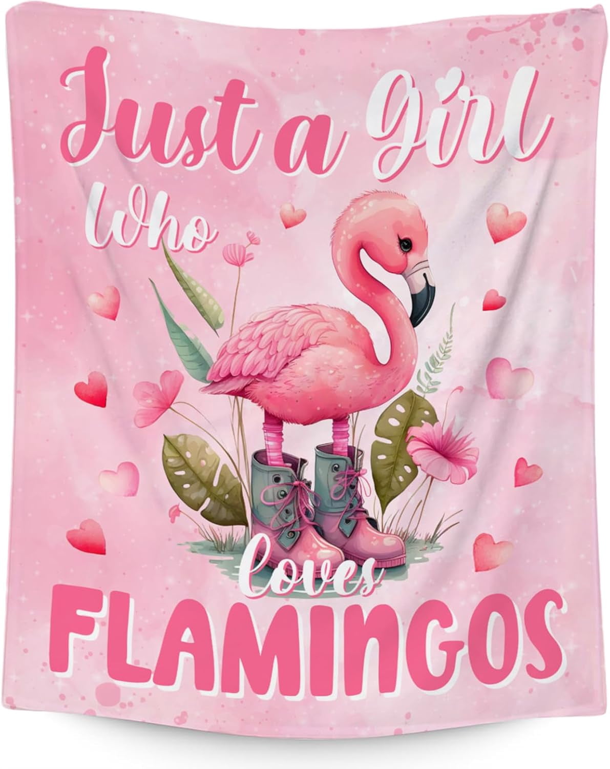 Flamingo Blanket, Flamingo Gifts for Girls Women Pink Lovers, 30"x40 ...
