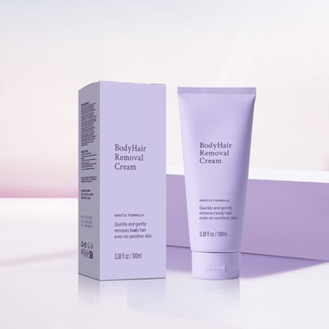 Flamingo Body Hair Removal Cream with Spatula Applicator, Gentle ...