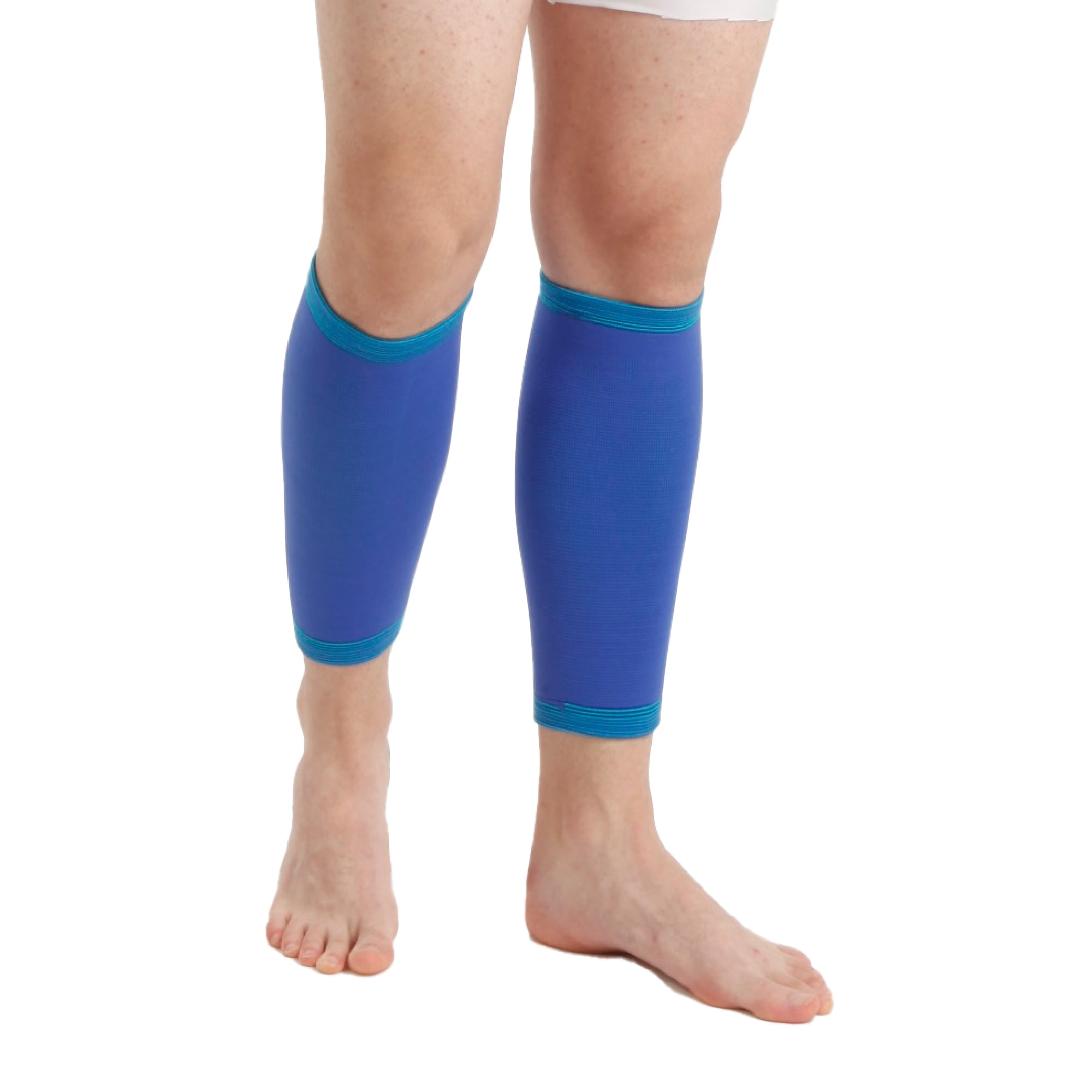 Flamingo Calf Support Leg Wrap Brace Compression Sleeve Blue - LARGE ...