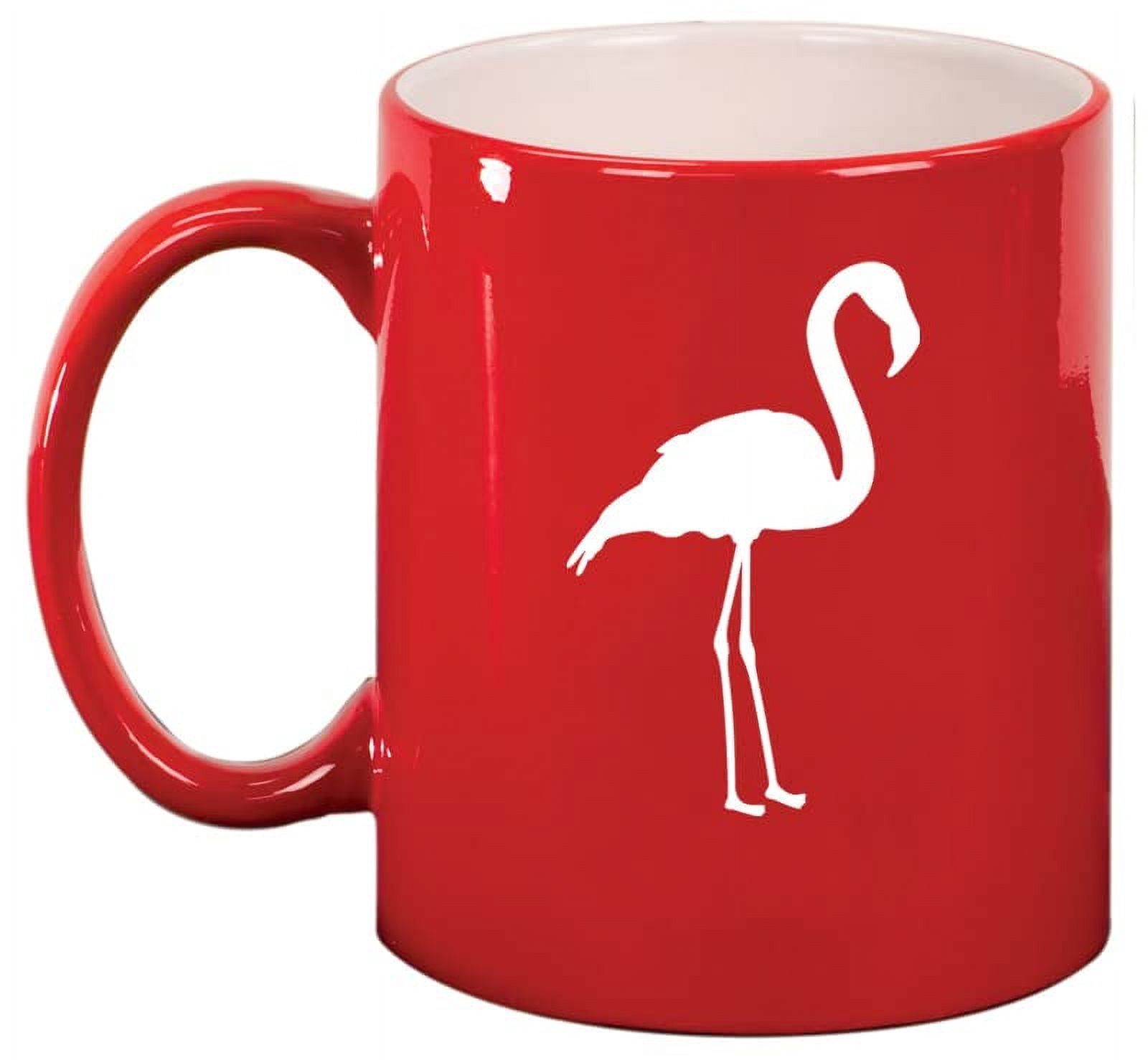 Flamingo Ceramic Coffee Mug Tea Cup Gift for Her, Women, Daughter, Mom ...