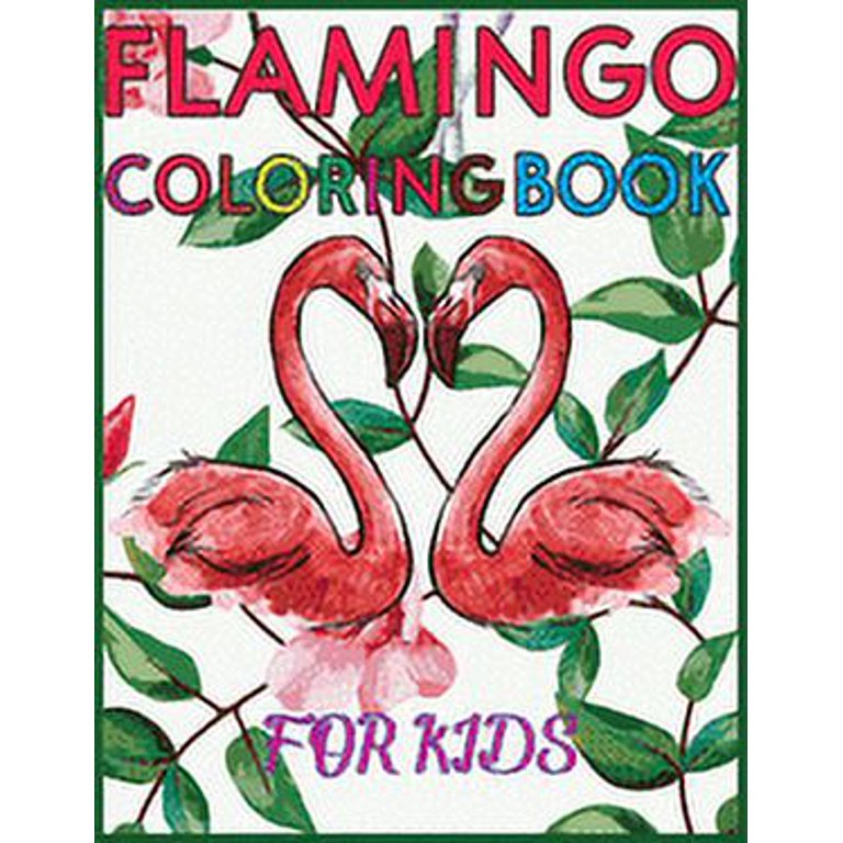 flamingos coloring sheet
