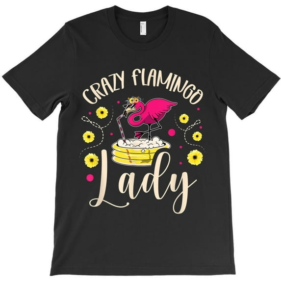 Flamingo Crazy Flamingo Lady Flamingo Whisperer Themed Wading Bird ...