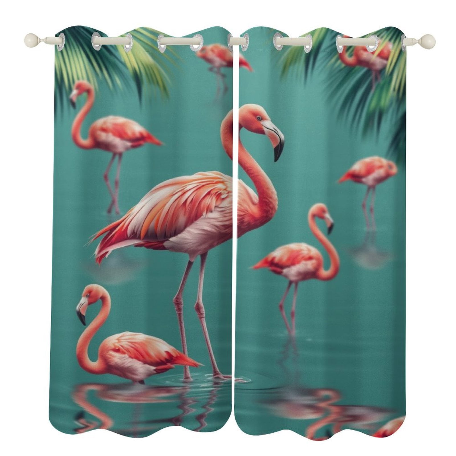 Flamingo Curtain for Living Room Bedroom Set Design High Quality ...