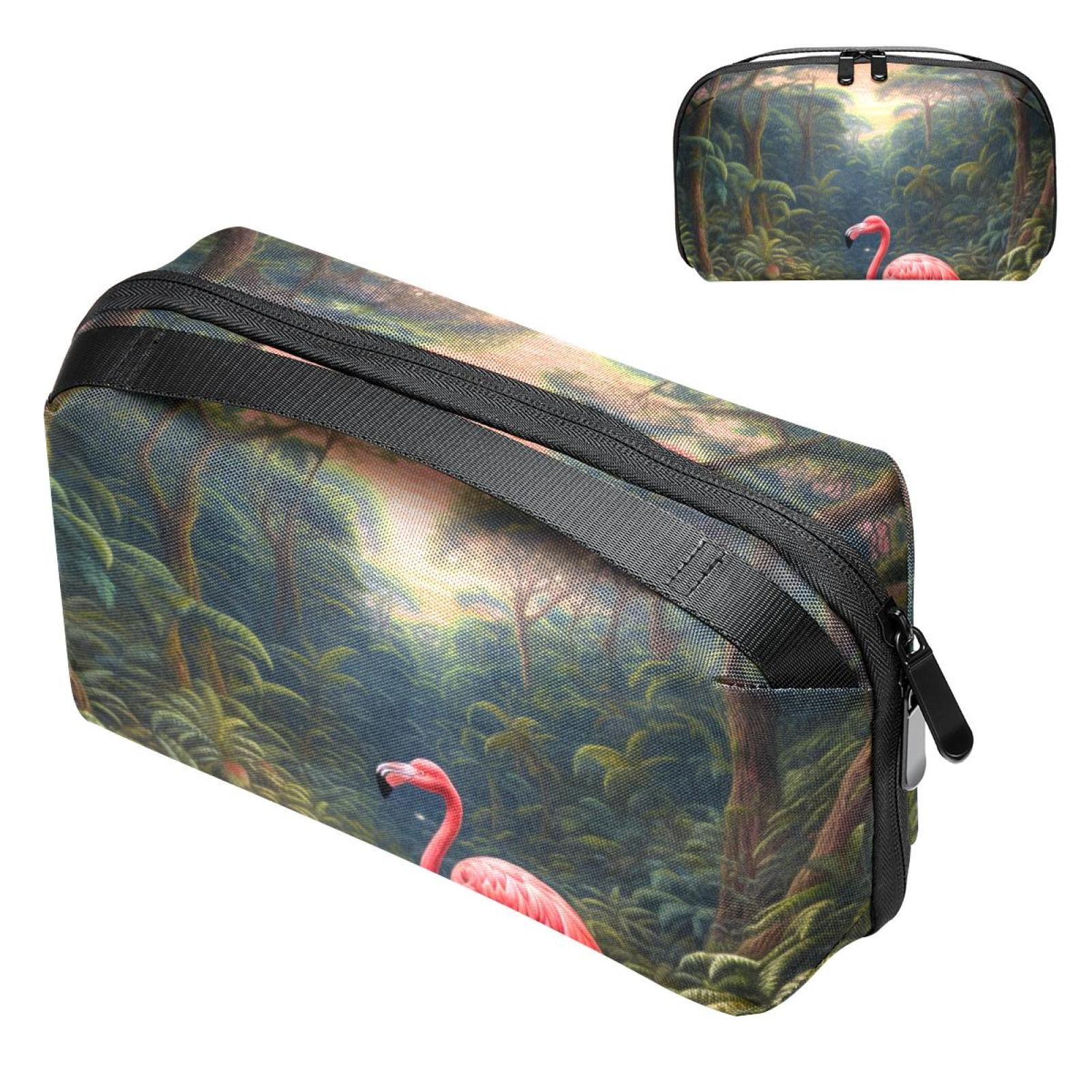 Flamingo Digital Bag Oxford Cloth Waterproof Charger Pouch Cable ...