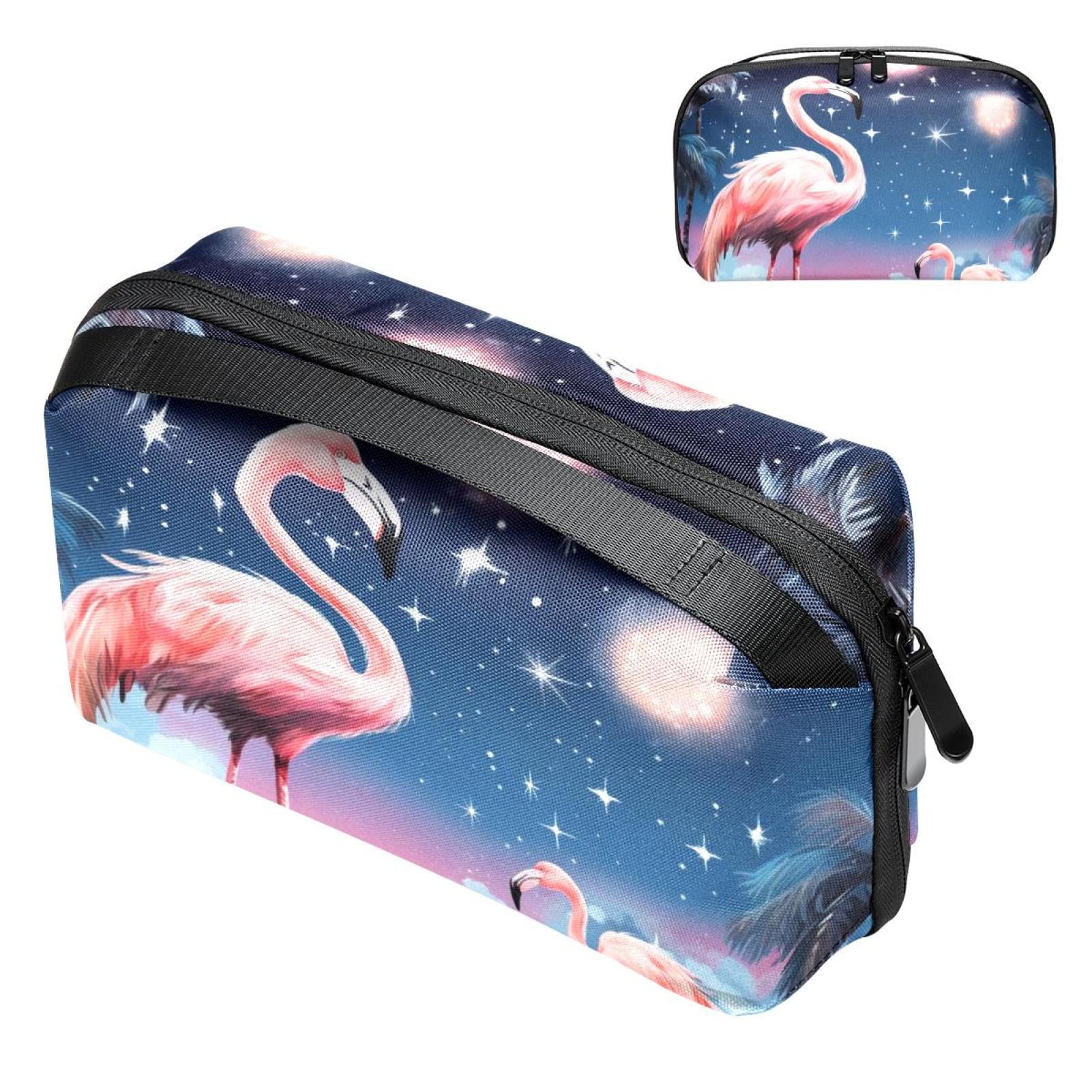 Flamingo Digital Pouch Oxford Cloth Waterproof Storage Pouch Cord ...