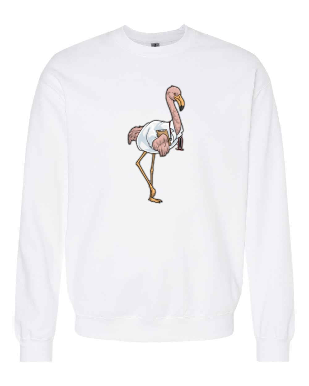 Flamingo Doctor Stethoscope Medical Unisex Sweatshirt Healthcare up to ...