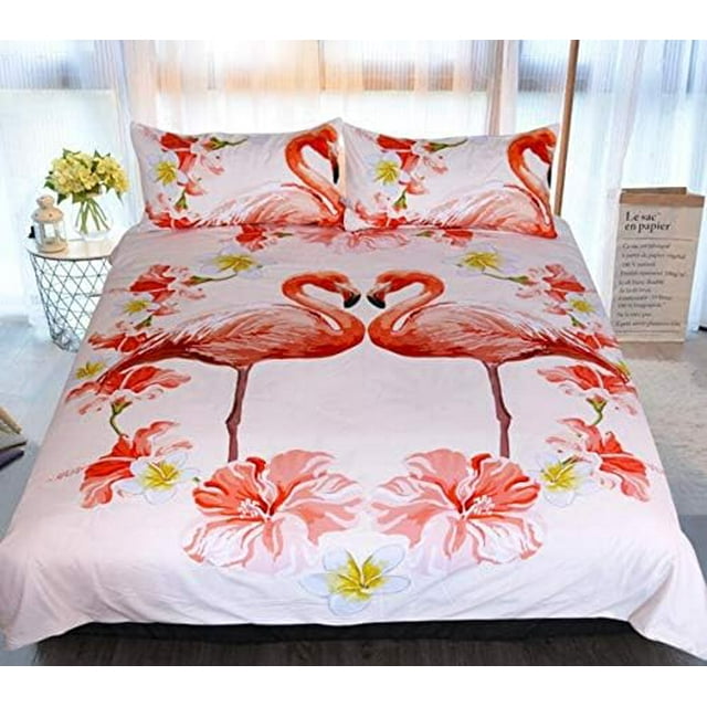 Flamingo Duvet Cover Set,Bedding Set for Kids and Adult, Home Decor ...