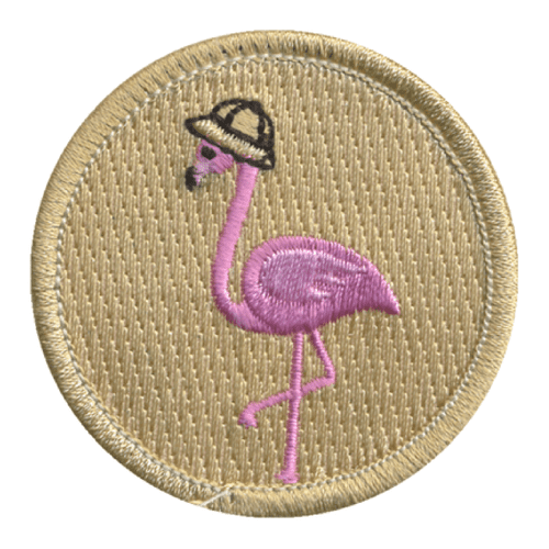 Flamingo Explorer Patrol Patch (Sew-on) - ClassB - Walmart.com