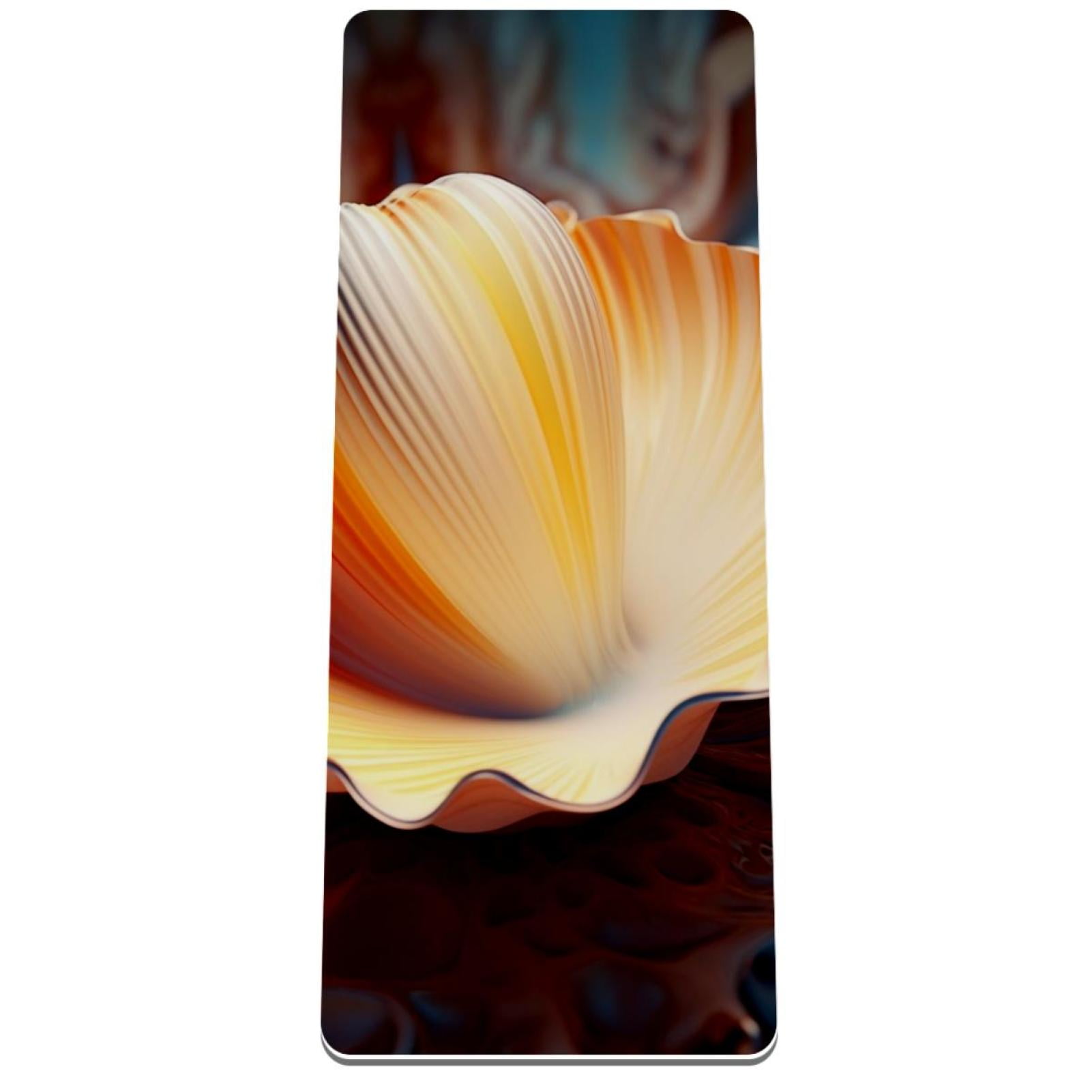 Flamingo Extra Large TPE Yoga Workout Mat 32x72 in/80x183 cmx0.8 cm Eco ...