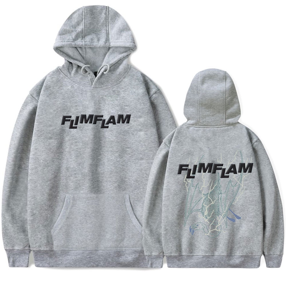 Flamingo FLIM FLAM Bat Wing Merch Hoodie Sweatshirt New Logo Women/Men ...