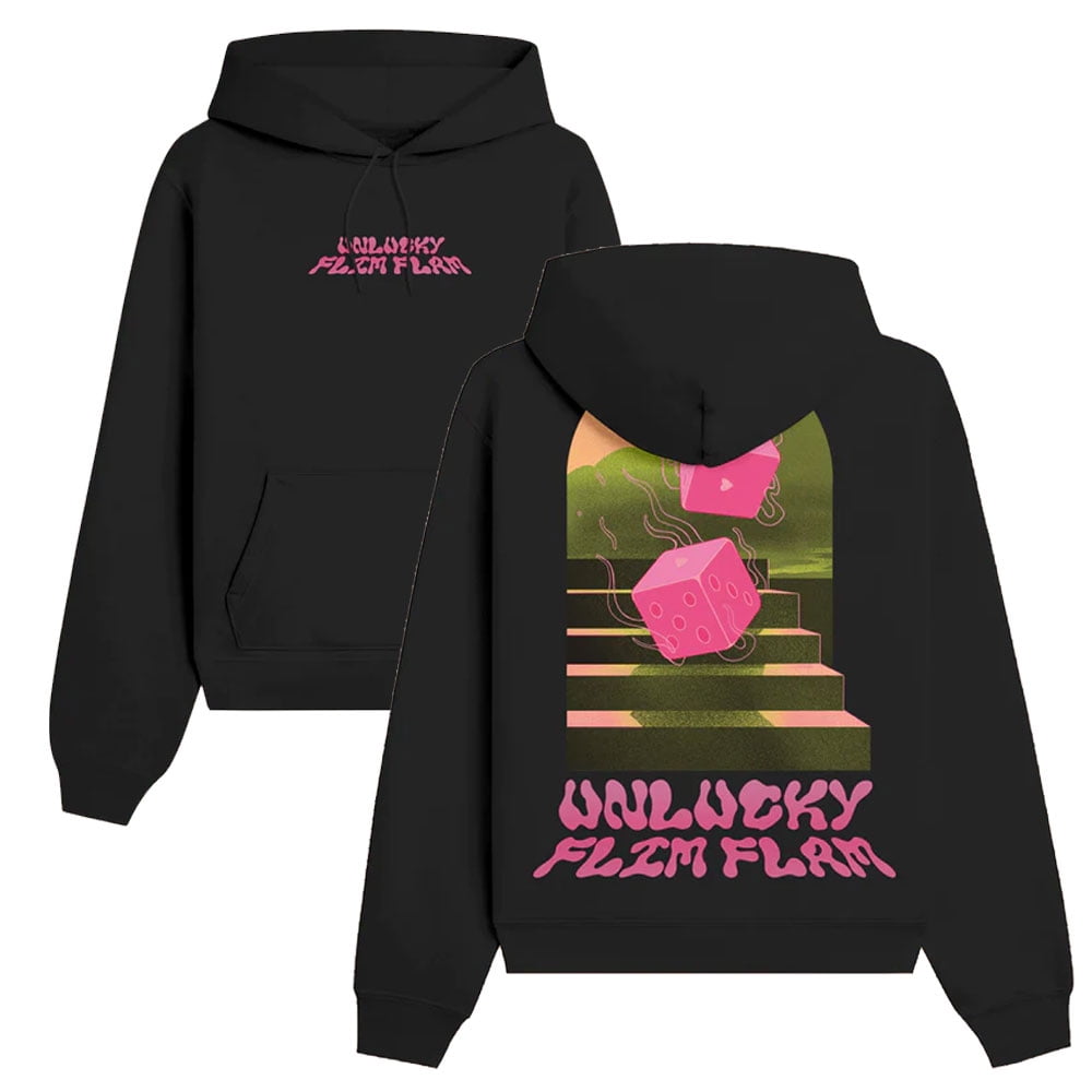 Flamingo FLIM FLAM Dice Merch Hoodie Sweatshirt New Logo Women/Men ...