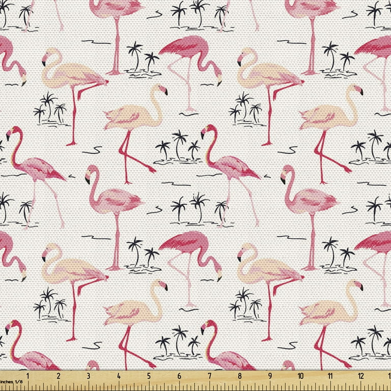 flamingo fabrics pattern printing