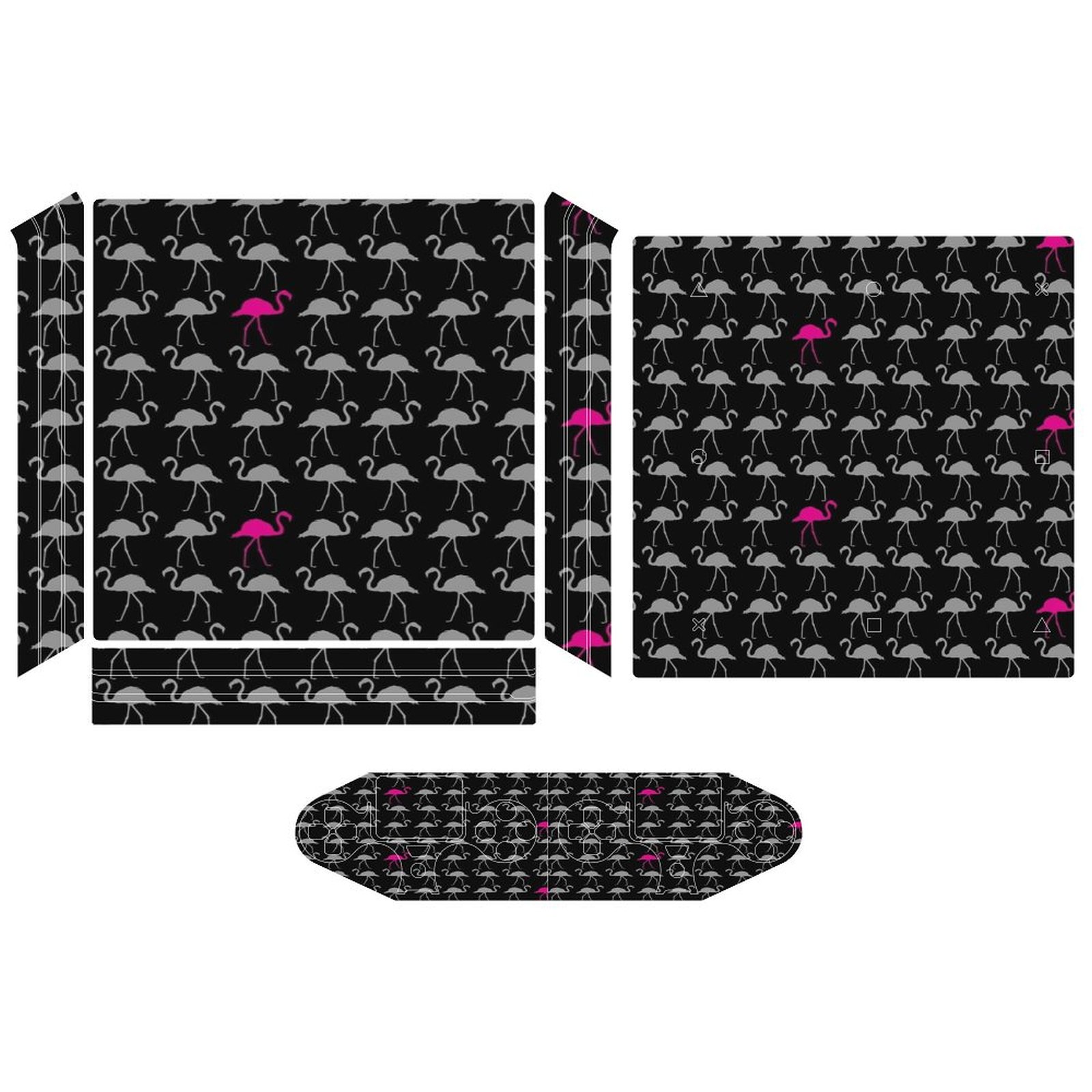 Flamingo Flock PS4/PS4 Pro/PS4 Slim Skin Sticker For Console And Controller Skins - Walmart.com