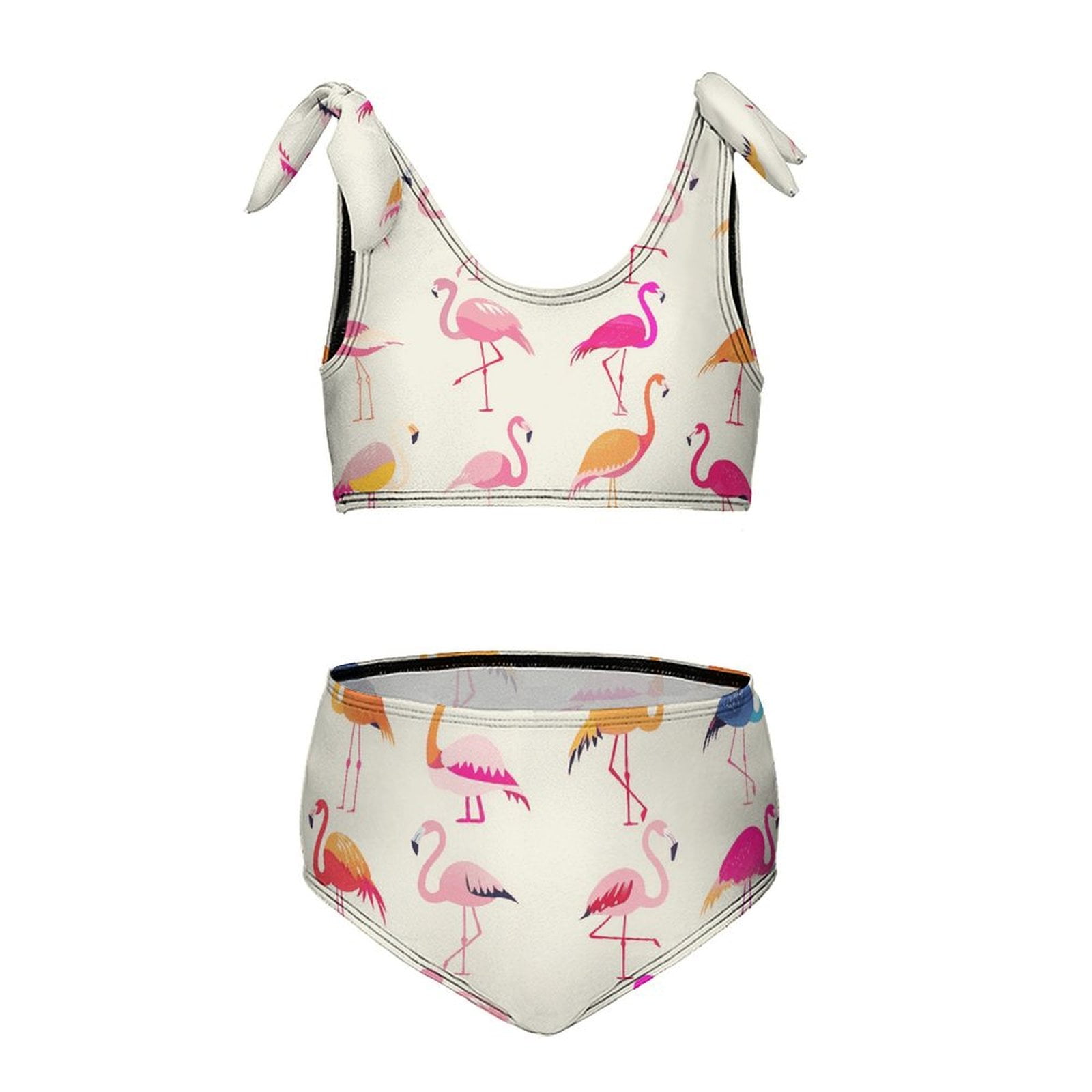 Flamingo Girls' 2-Piece Tankini Swimsuit - Walmart.com