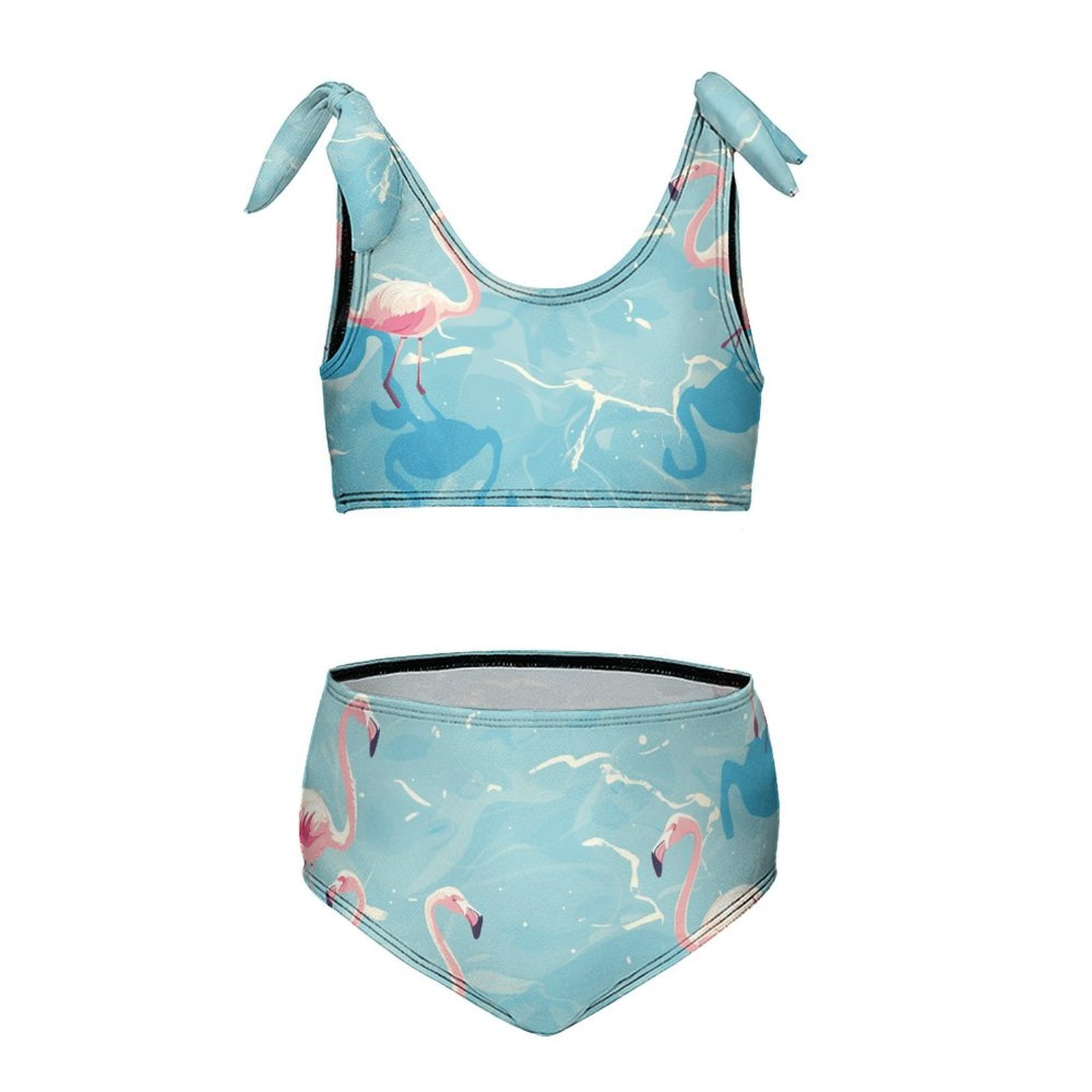 Flamingo Girls' 2-Piece Tankini Swimsuit - Walmart.com