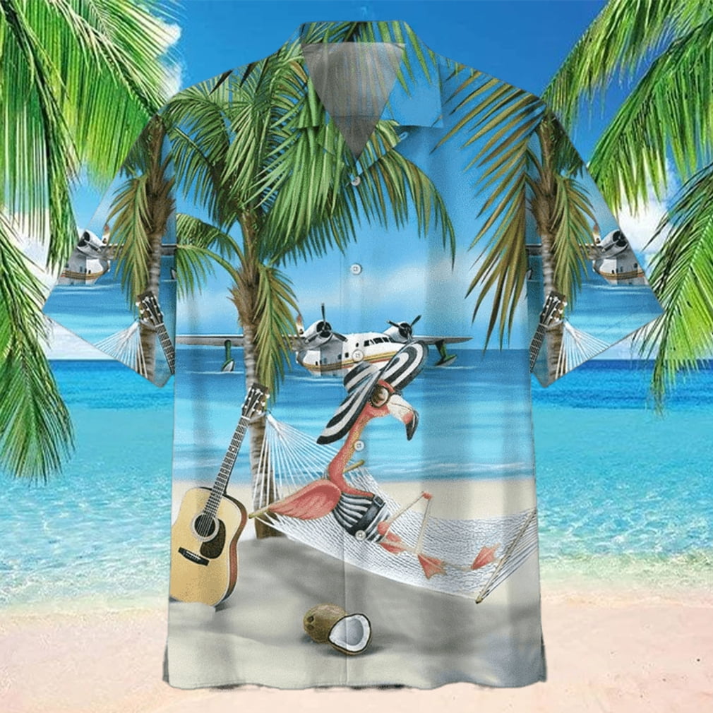 Flamingo Hawaiian Shirts - Walmart.com