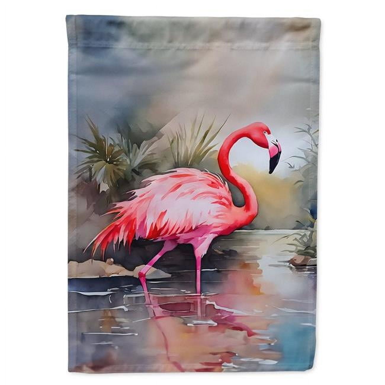 Flamingo House Flag 28 in x 40 in - Walmart.com