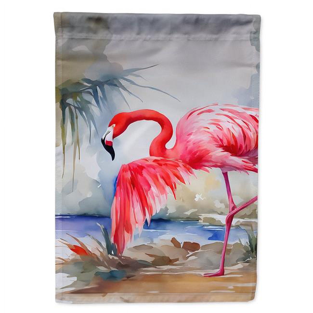Flamingo House Flag 28 in x 40 in - Walmart.com