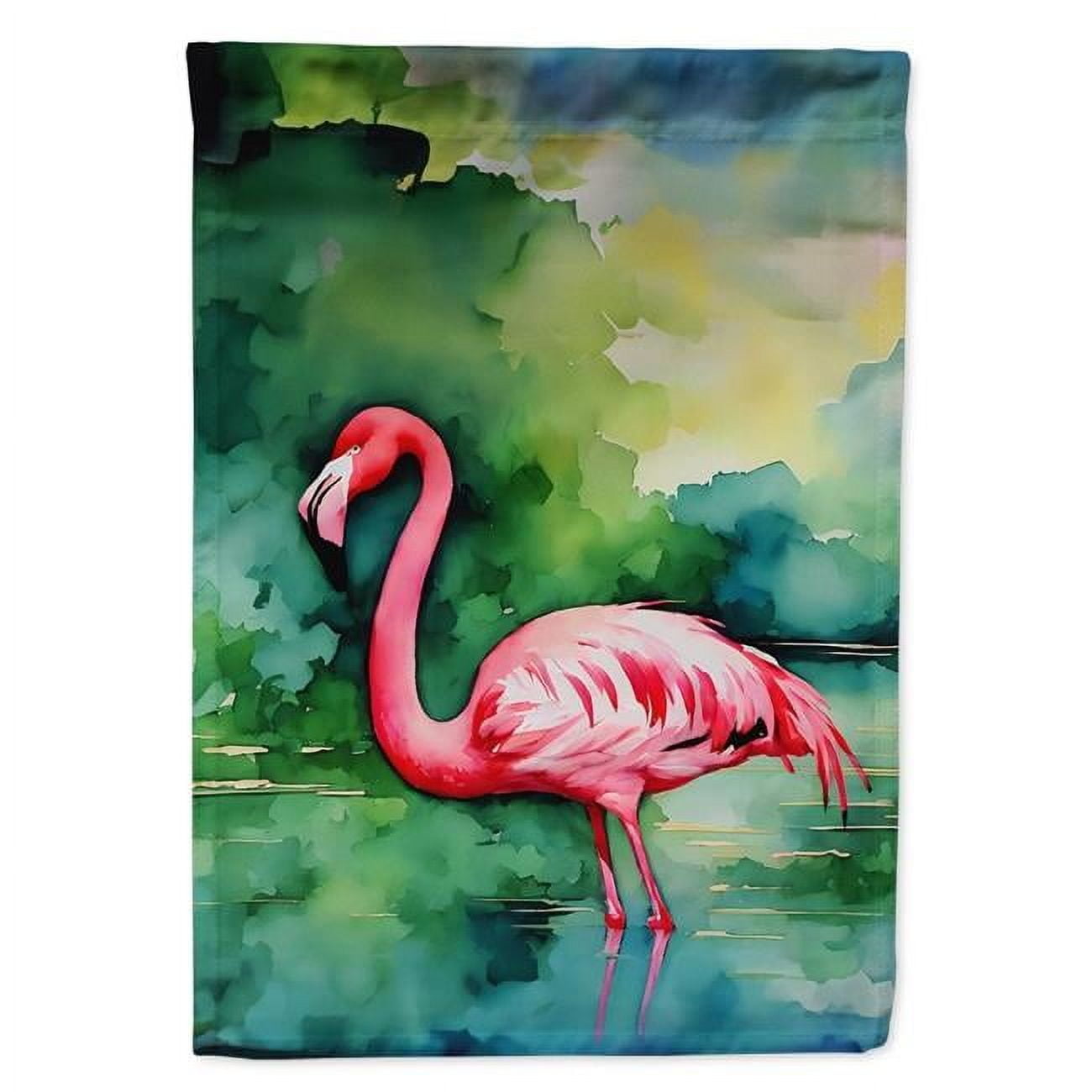 Flamingo House Flag 28 in x 40 in - Walmart.com