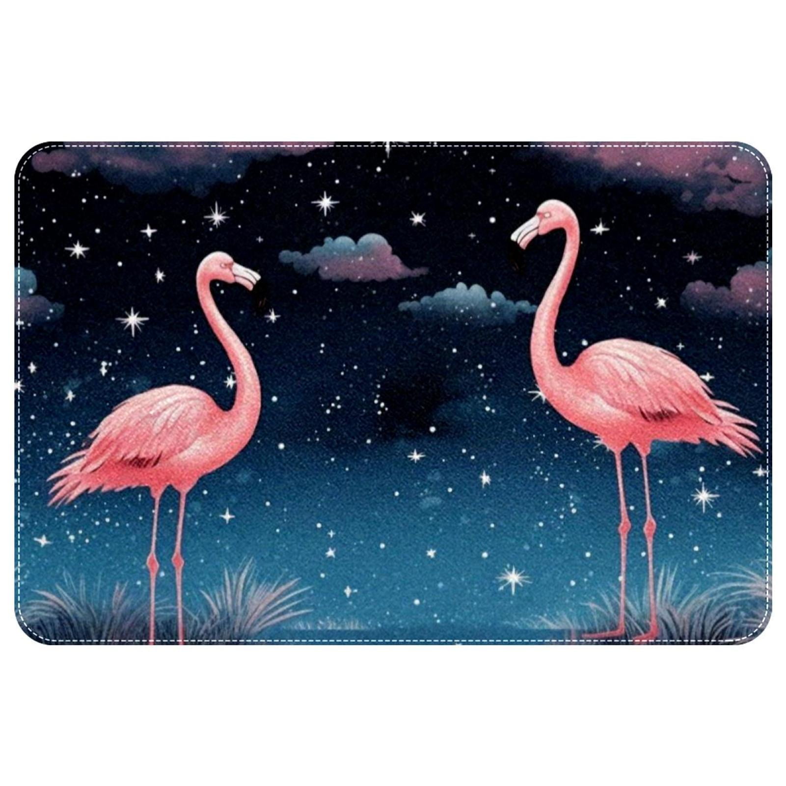 Flamingo Indoor Area Rug Carpet Mat - Polyester Non-Slip Machine ...