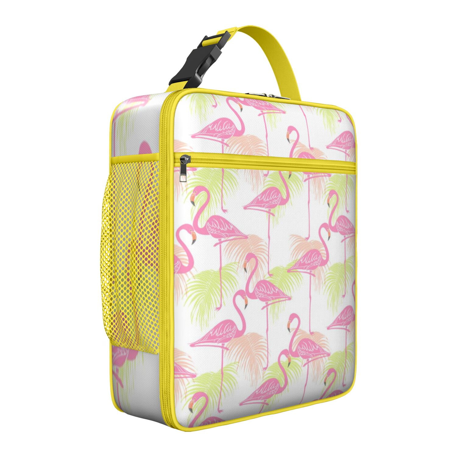 Flamingo Insulated Lunch Bag Box Student Reusable Lunch Bag Fit Most ...