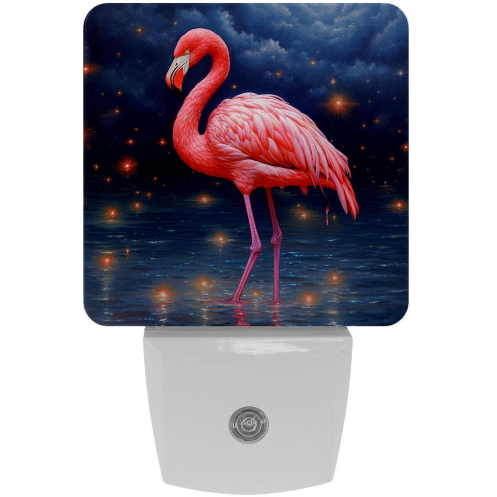 Flamingo LED Square Night Light - Small and Bright Square-shaped LED ...