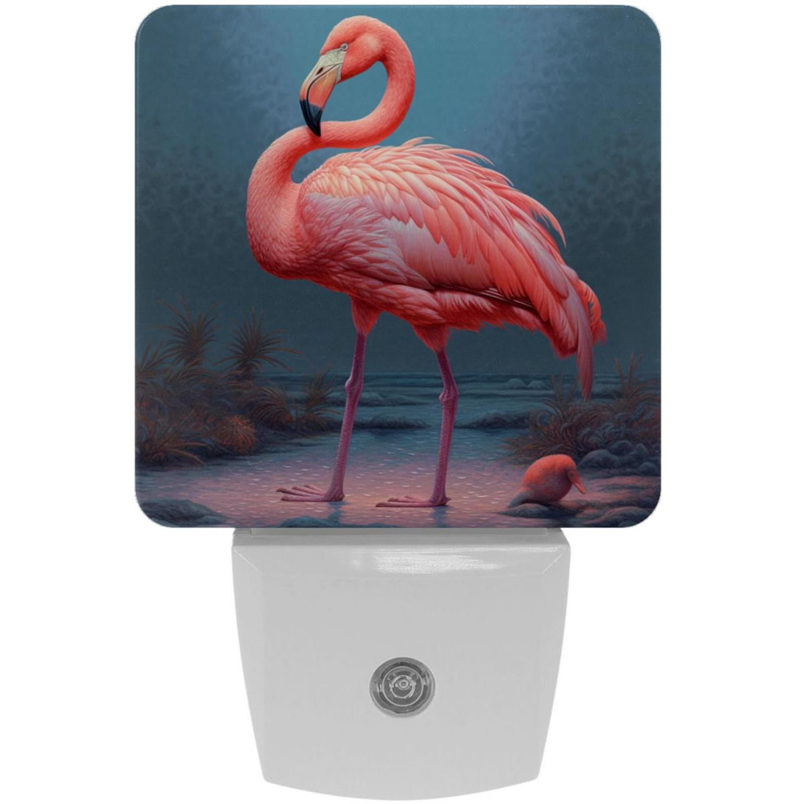 Flamingo LED Square Night Lights - Energy Efficient and Stylish Bedroom ...